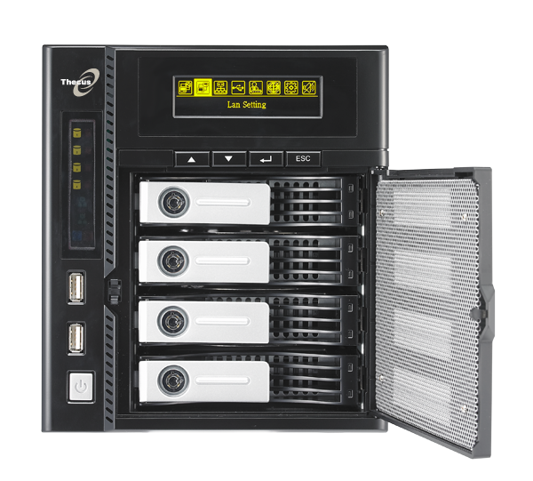 Linux NAS | Thecus N4200 - Zero-Crash™ with Dual Power NAS