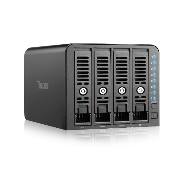 Linux NAS | Thecus N4350 - The Smart Home NAS to Connect and Secure ...